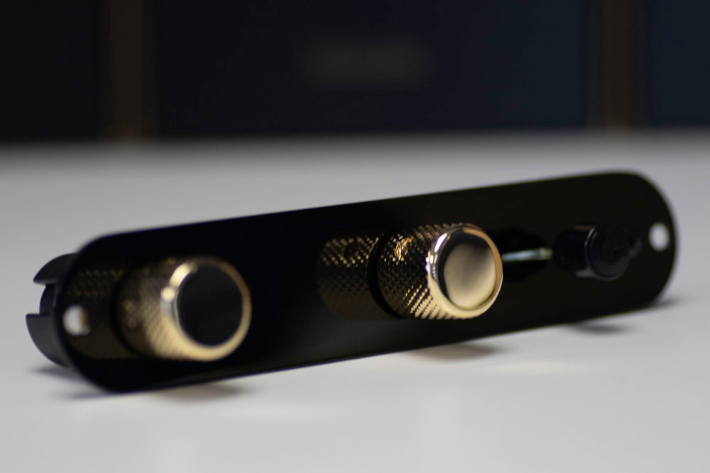 Custom Loaded Tele® Control Plate | Custom Built by ObsidianWire